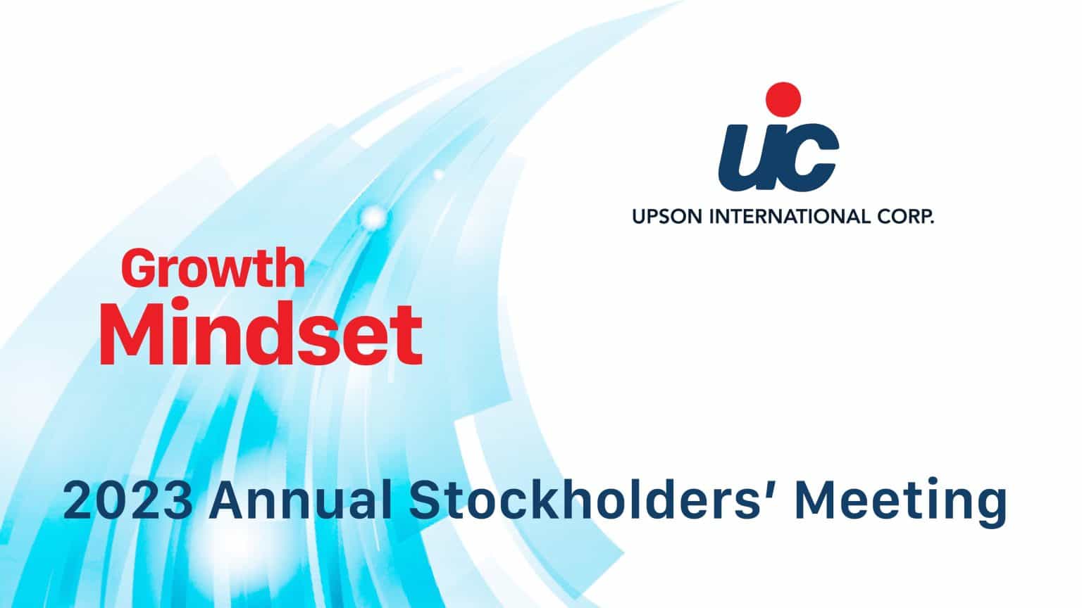 2023 General Information Sheet - Upson International Corp.